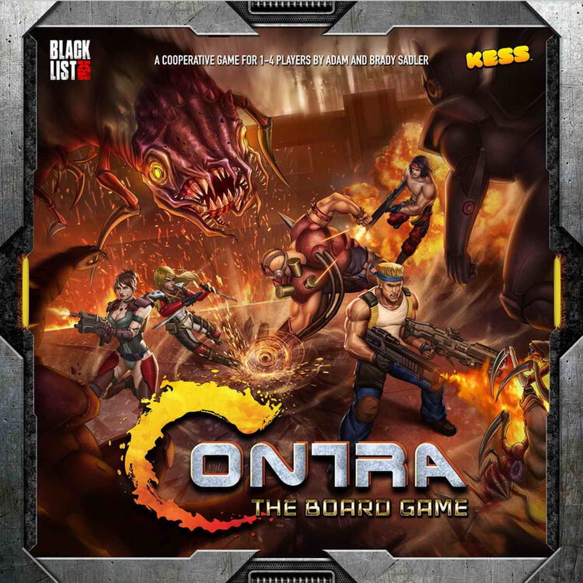 Board games based on Contra and Mega Man (review) – Press Play Media